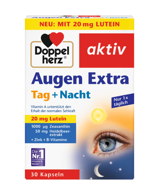 Doppelherz 雙心 Augen Extra 護眼葉黃素 30顆 - Good Hope Health Consultant